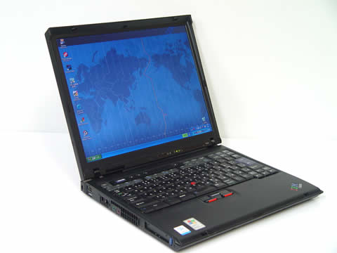 中古パソコン IBM Thinkpad R50e （1834-E3J) 画面キズ