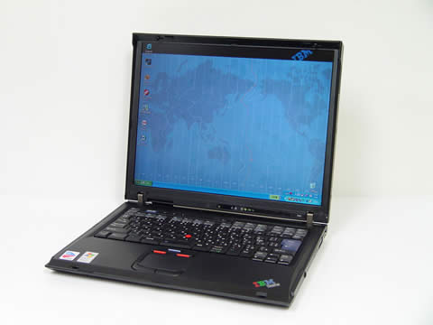 中古ノートパソコン IBM Thinkpad R52 (1858-45J) PenM-1.60GHz 1024MB