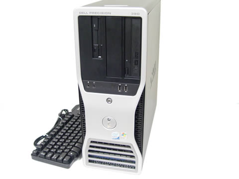 中古ワークステーション DELL Precision 390 Core2DUO E6400 2048MB 激安・通販