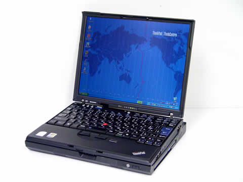 モバイルパソコン IBM Thinkpad X61 (7675-A51) DVD-ROM付