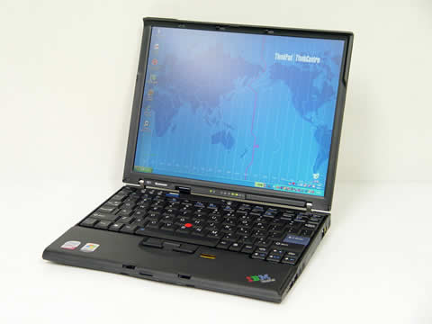 モバイルパソコン IBM Thinkpad X61 (7675-A51) 英語キーボード