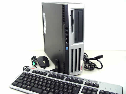 中古パソコン HP COMPAQ D51S Cel-2.0GHz 256MB 40GB USB2.0