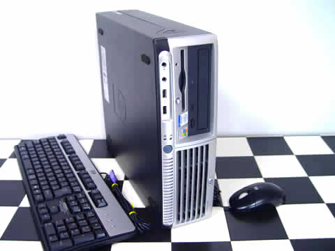 中古パソコン HP COMPAQ dc5100SF/CT CeleronD 331 2.66GHz 512MB 40GB