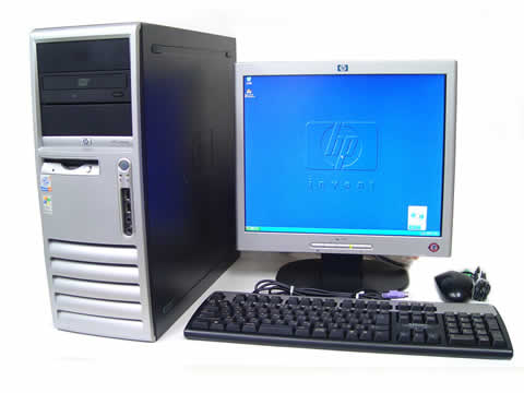 HP dc7100MT Pen4-HT3.0GHz 1024MB WinXP＋ 17液晶モニター