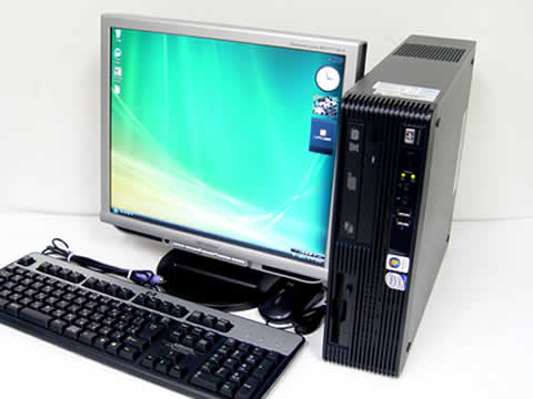 HP COMPAQ DX7400SF Core2DUO E8300 （2.83GHz） ＋ 17インチ液晶