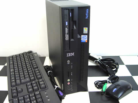 中古パソコン IBM NetVista M42 Slim (6290-HJ3) Pen4-2.53GHz コンボ 512MB Win2000