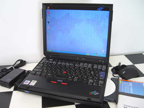 中古モバイルパソコン IBM Thinkpad X32 (2672-LJ7) ウルトラベース（DVDマルチ）
