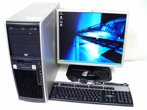 HP XW4300 Pen4 HT3.80GHz 液晶セット